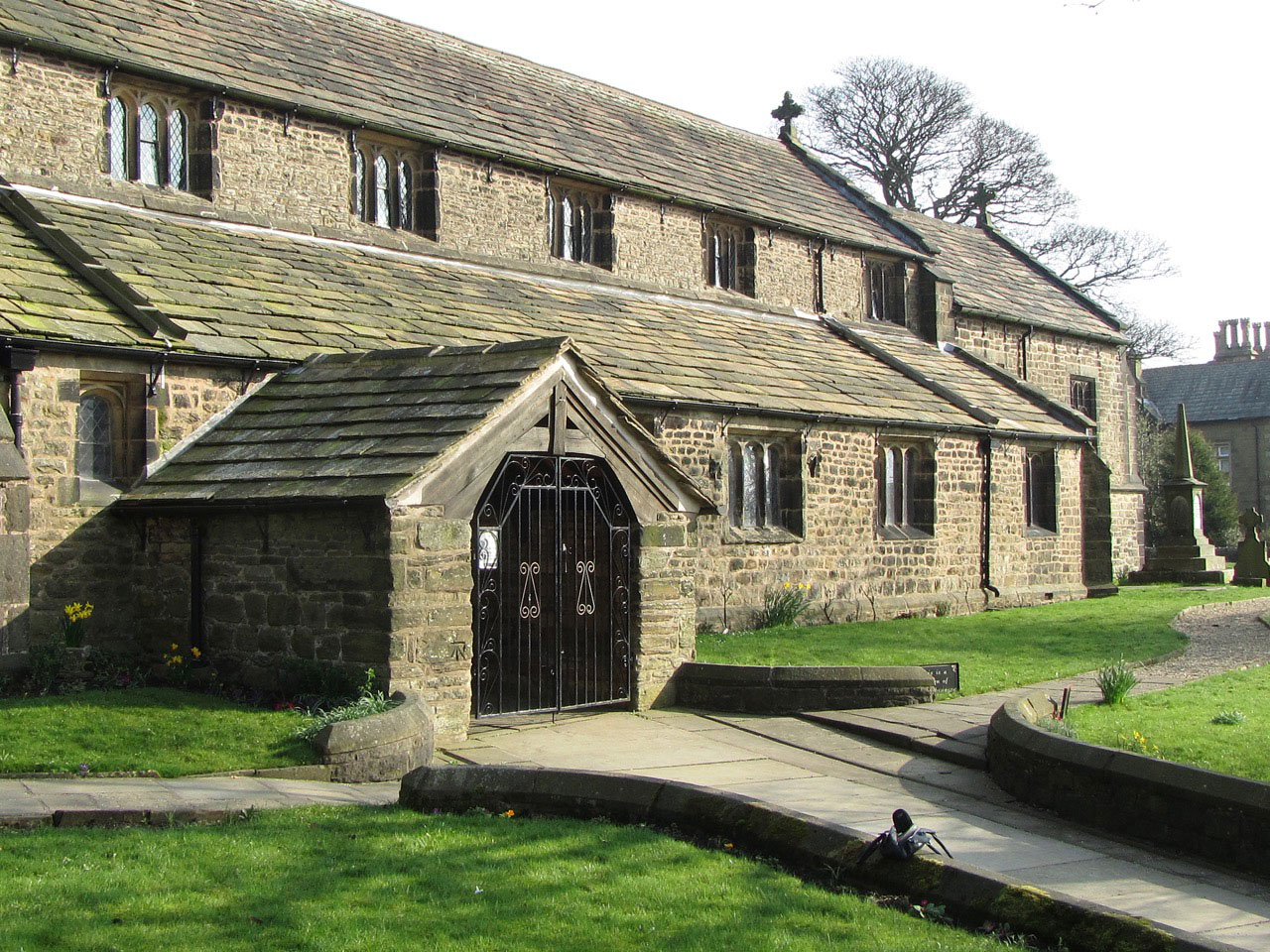 church-porch - St Bartholomew's Church